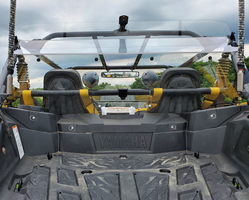 3 Star | Yamaha YXZ 1000R | 2 Piece Lexan Rear Windshield