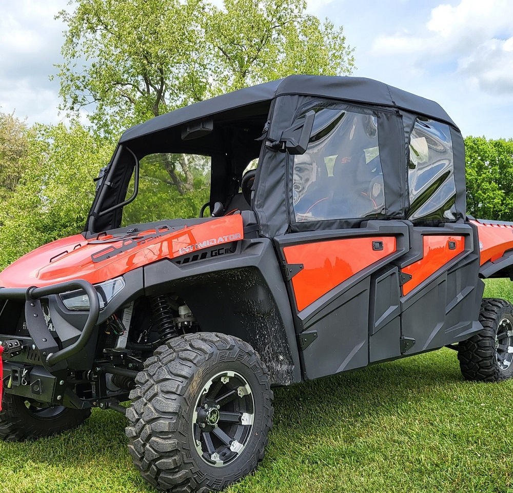 3 Star Industries Full Cab Enclosure for Hard Windshield for ...