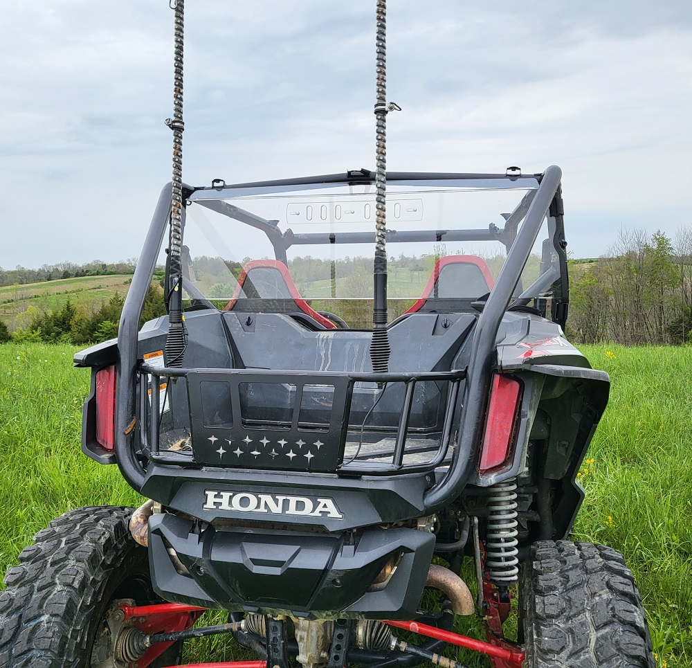 3 Star Industries Poly Back Panel for Honda Talon 2-Seater | 4-Seater