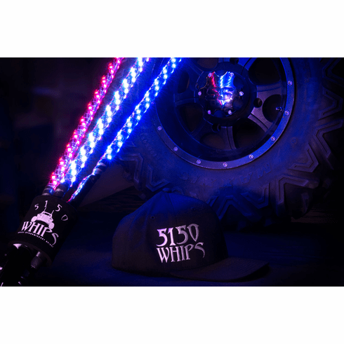 5150 LED remote controlled Lighted Whip