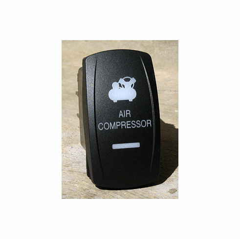 Air Compressor - Dual Led Lighted Rocker Switch
