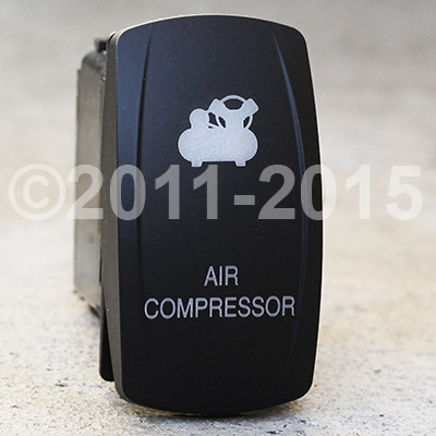 Air Compressor - Dual Led Lighted Rocker Switch