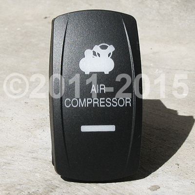 Air Compressor - Dual Led Lighted Rocker Switch