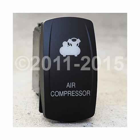 Air Compressor - Dual Led Lighted Rocker Switch