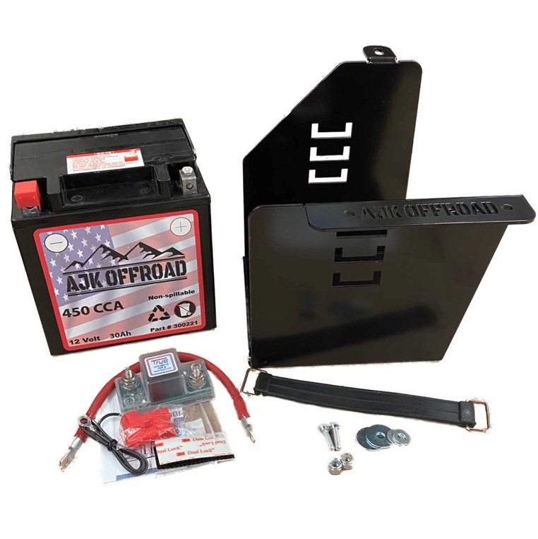 AJK Offroad Dual Battery Kit for Honda Talon