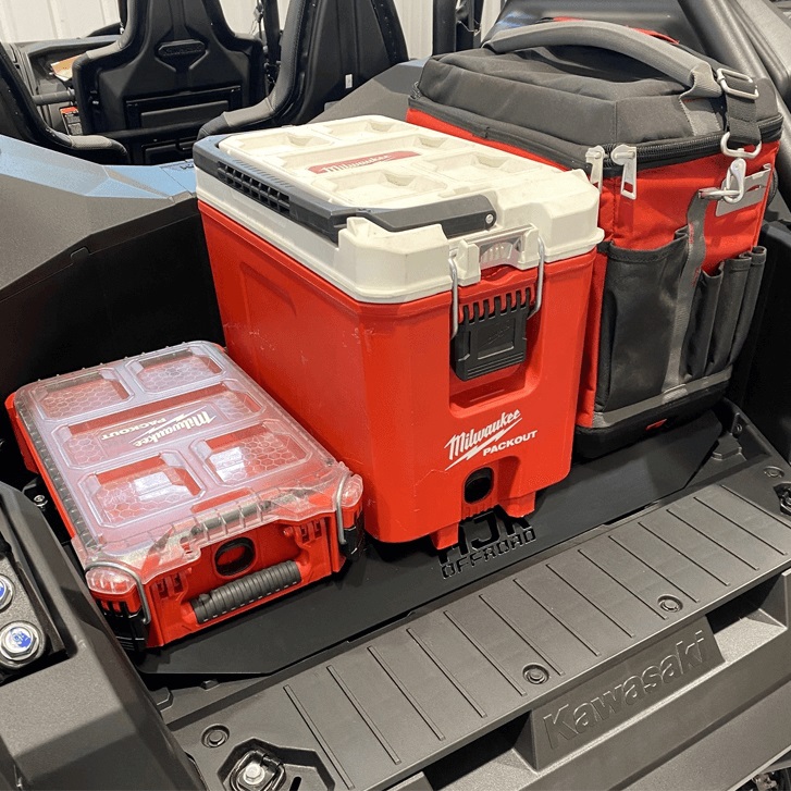 AJK Offroad Milwaukee "PACKOUT" Mount 1.5 for Kawsaki Teryx KRX 1000