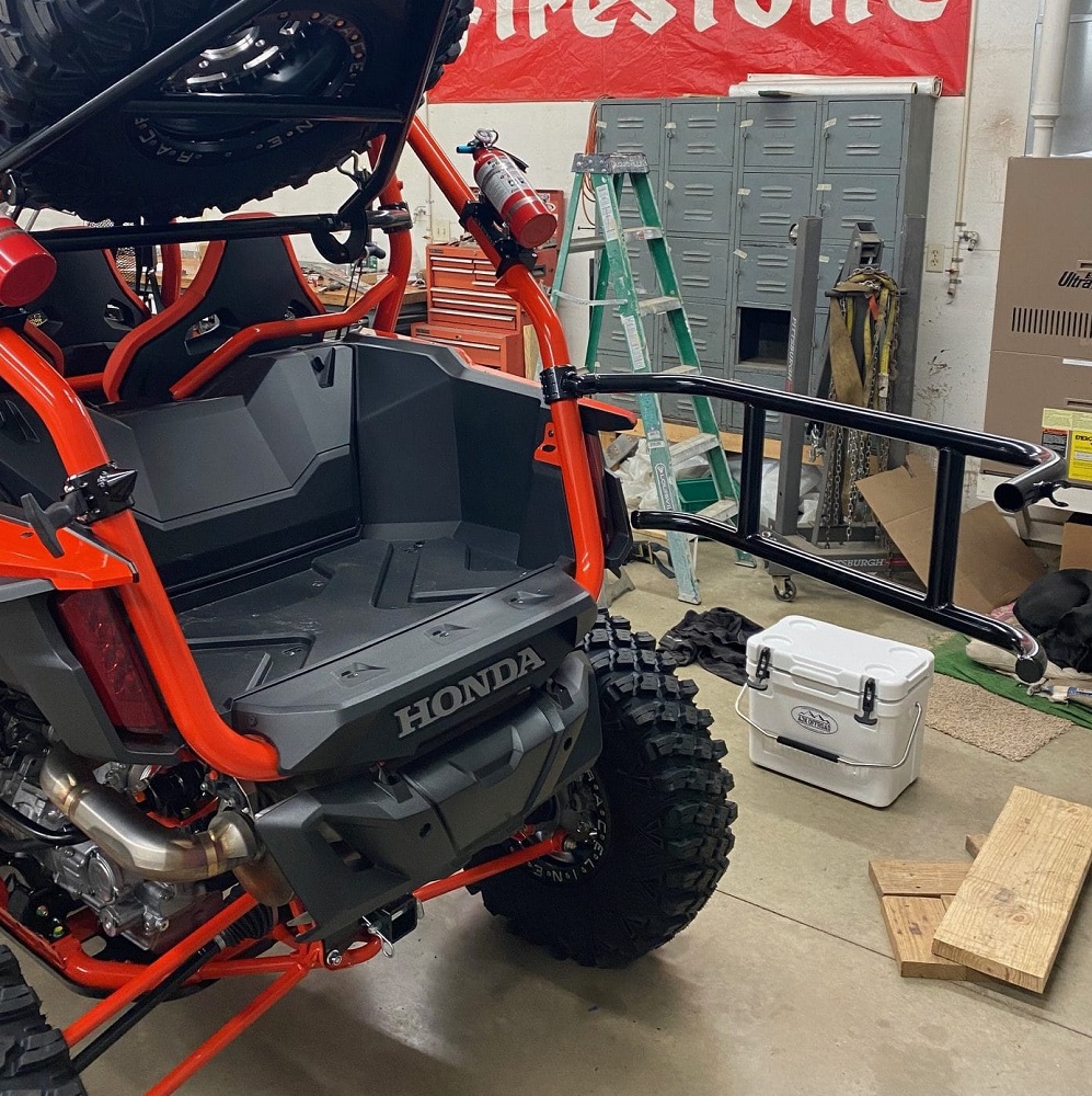 AJK Offroad Swinging Bed Extender/Tailgate for Honda Talon