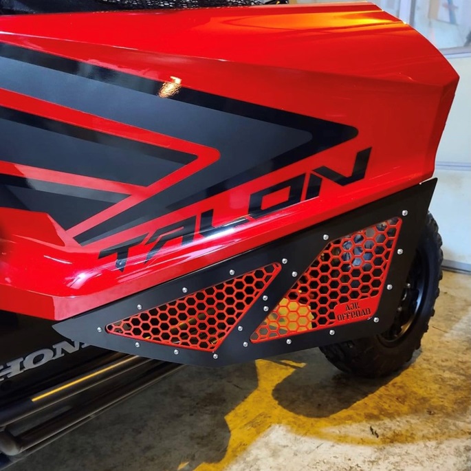 AJK Offroad Vented Lower Doors for Honda Talon - 2 & 4 Seater