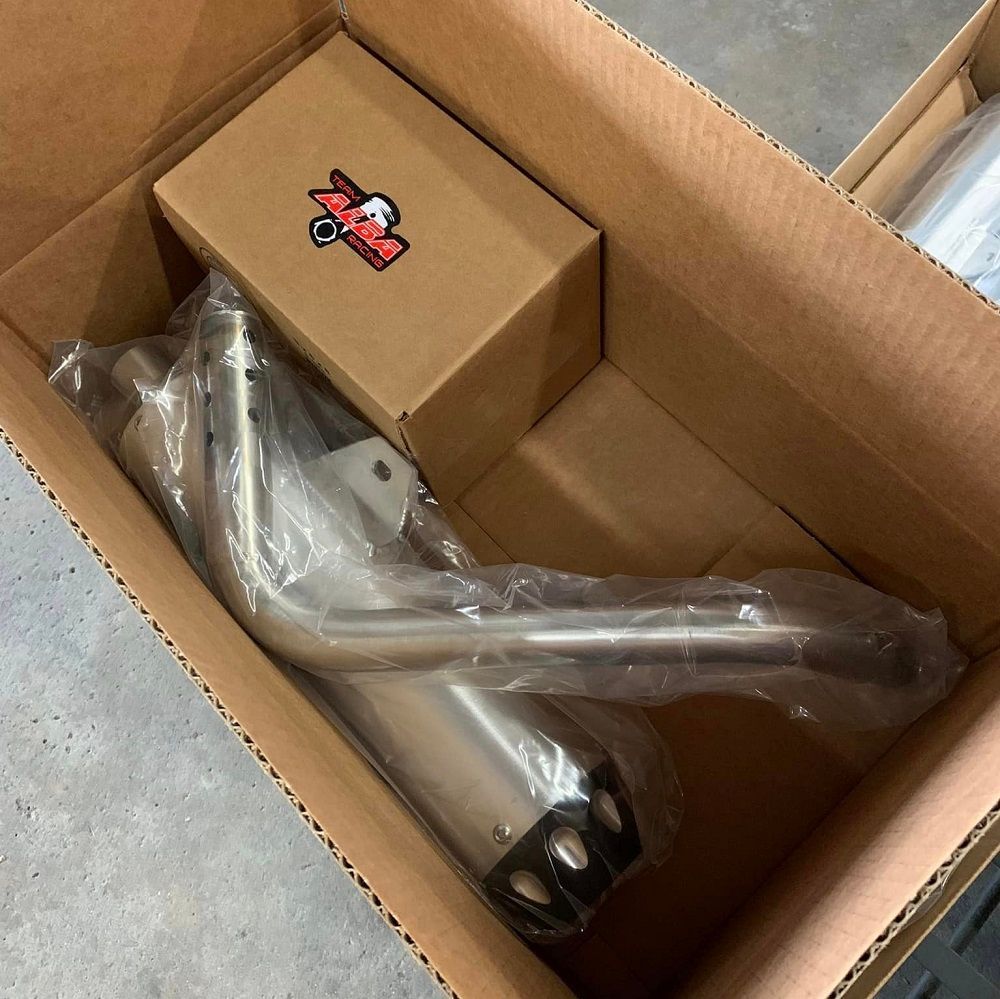 Alba Racing Aluminum Exhaust System for Polaris RZR 200