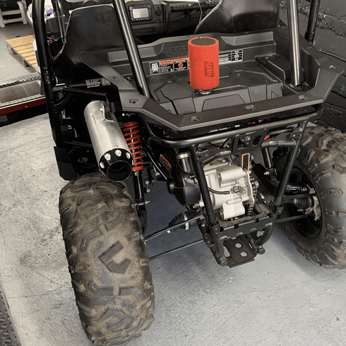 Alba Racing Aluminum Exhaust System for Polaris RZR 200
