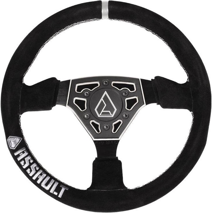 Assault Industries Navigator Suede Steering Wheel - Color Options