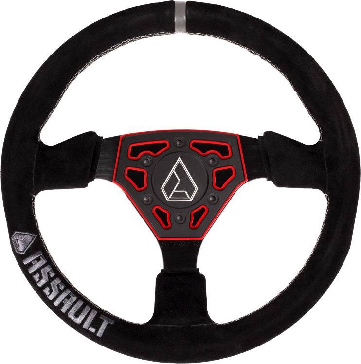 Assault Industries Navigator Suede Steering Wheel - Color Options