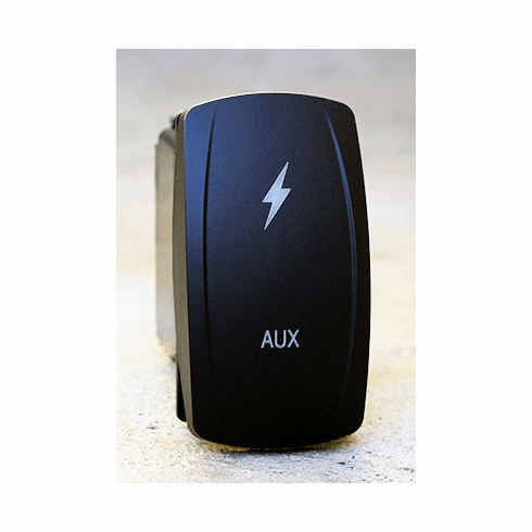 Aux - Dual Led Lighted Rocker Switch
