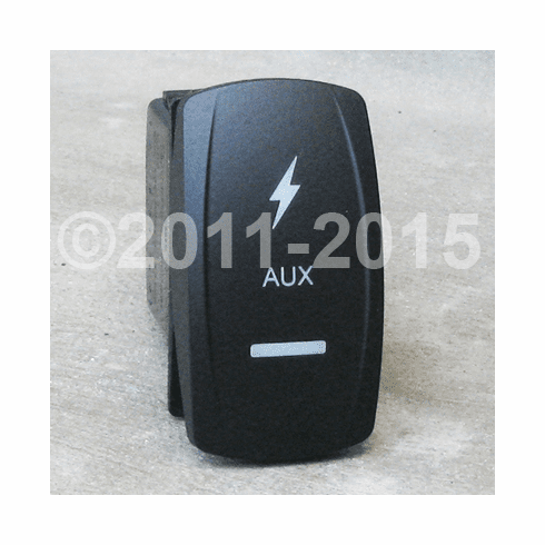 Aux Power - Dual Led Lighted Rocker Switch