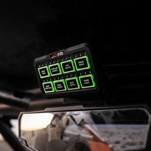 Baja Design - Polaris RZR Pro R 2022-2023 sPOD HD BantamX Roof Mount Kit