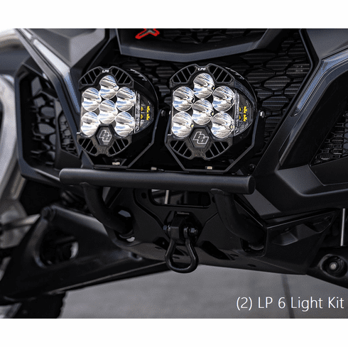 Baja Designs | 2024 Can-am Maverick R | Push Bar Bumper w/ Light Kit
