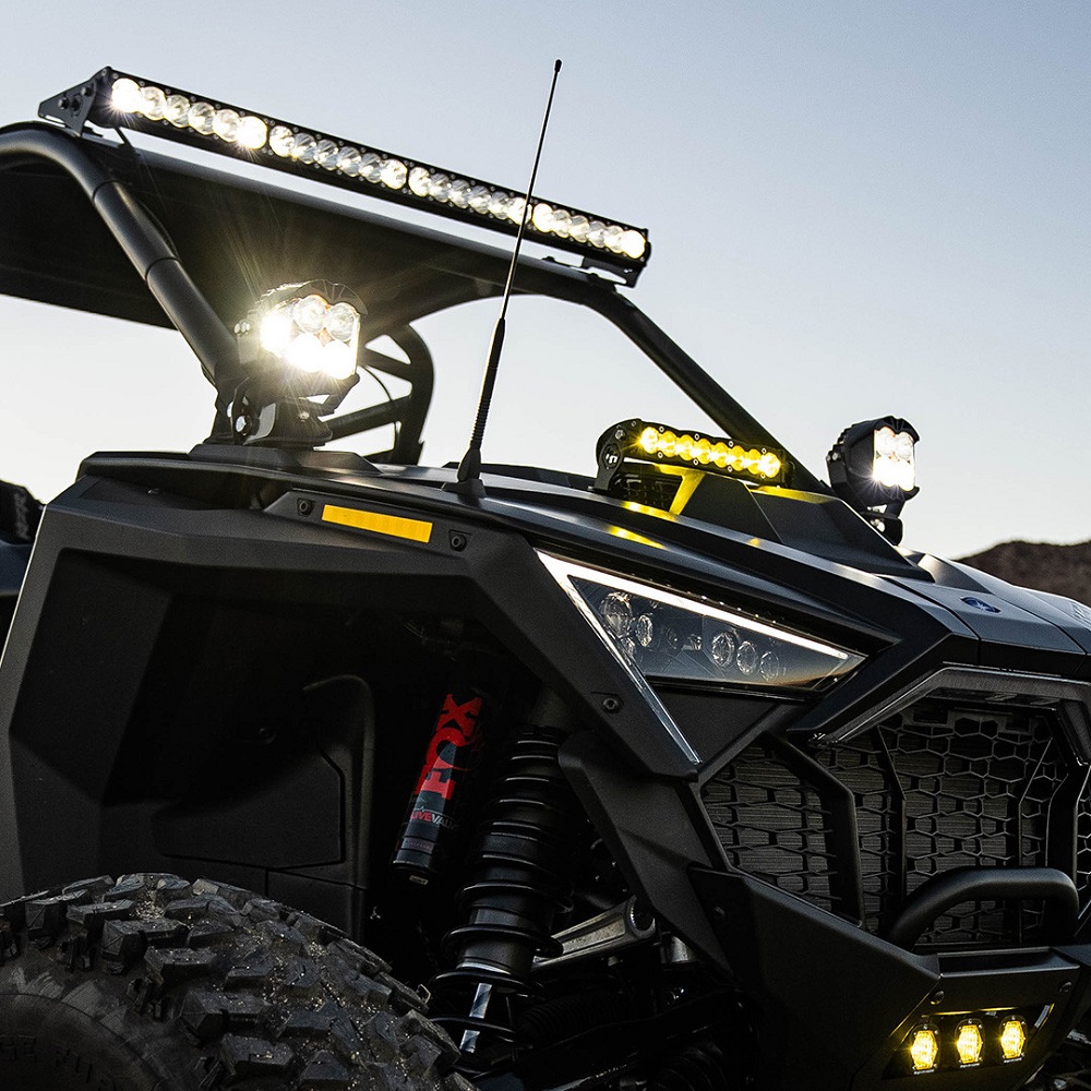 Baja Designs LP4 LED Light Pod A-Pillar Kit for Polaris RZR Pro R | Pro R 4