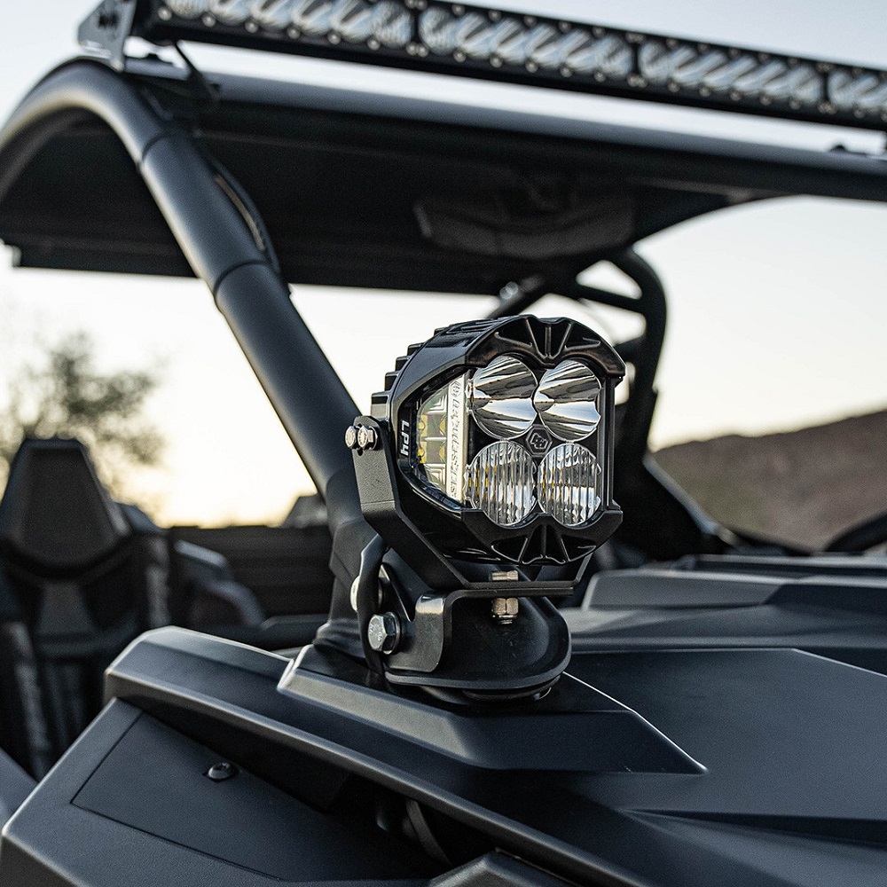 Baja Designs LP4 LED Light Pod A-Pillar Kit for Polaris RZR Pro R | Pro R 4