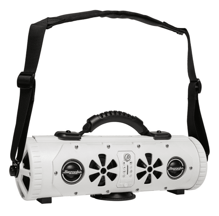 Bazooka | Mini G3 Bluetooth Party Bar | White | 16"