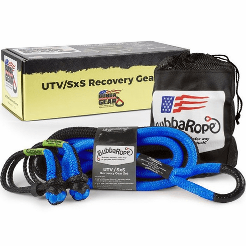 Bubba Rope Off-Road UTV/SxS Recovery Gear Set - Green | Blue
