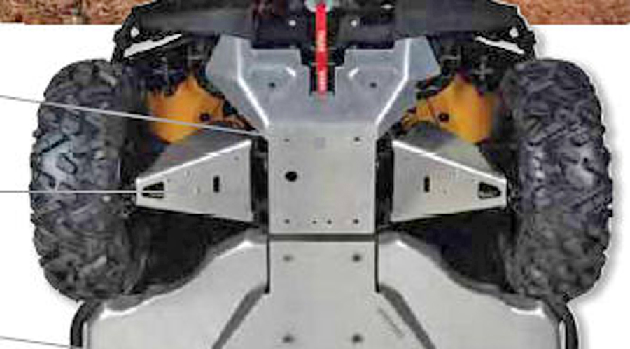 Can Am Commander Front Skid Plate