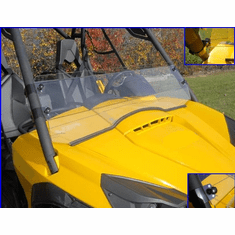Can Am Commander Windshields - Half Windshield - Full Tilting Folding