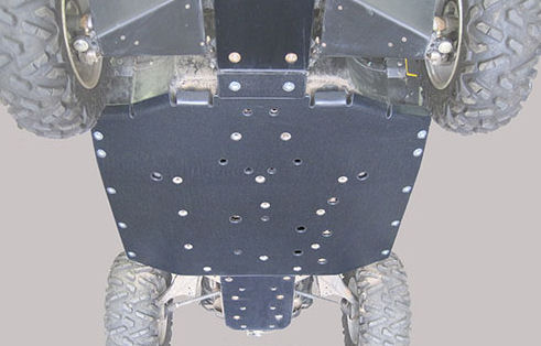 Factory UTV Can Am Commander UHMW Main Skid Plates