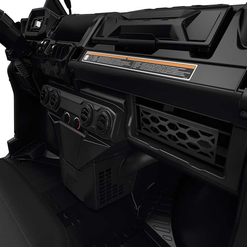 Can Am Defender Dash Storage Compartment Net for Heating System