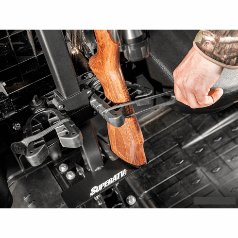 Can-Am Defender Floor-Mounted Gun Holder