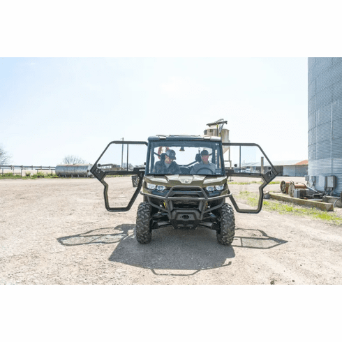 Can Am Defender Front Clear Rigid Doors
