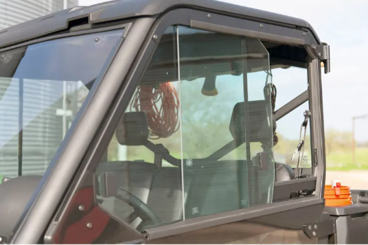 Can Am Defender Front Clear Rigid Doors