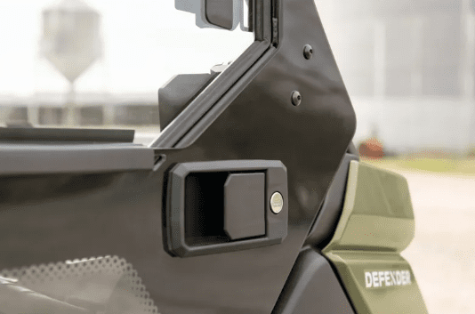 Can Am Defender Front Clear Rigid Doors