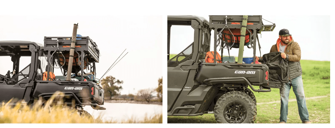 Can Am Defender LinQ Loadout Rack