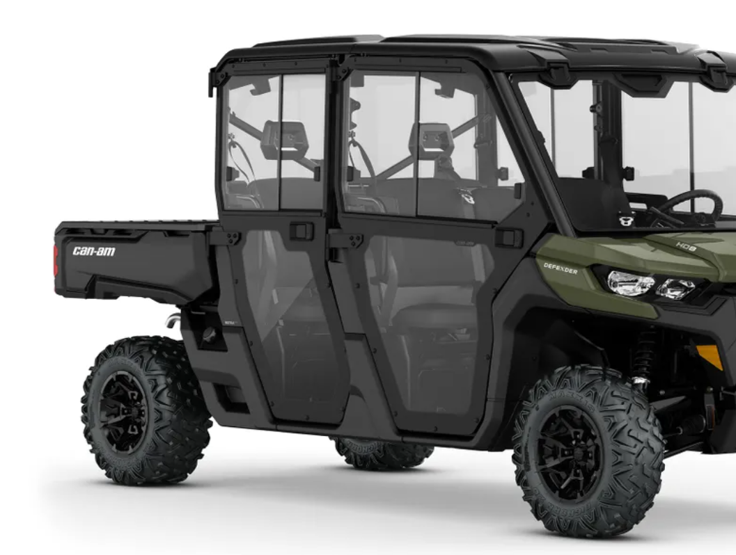 2022+ Can Am Defender Max Clear Rigid Cab Enclosure