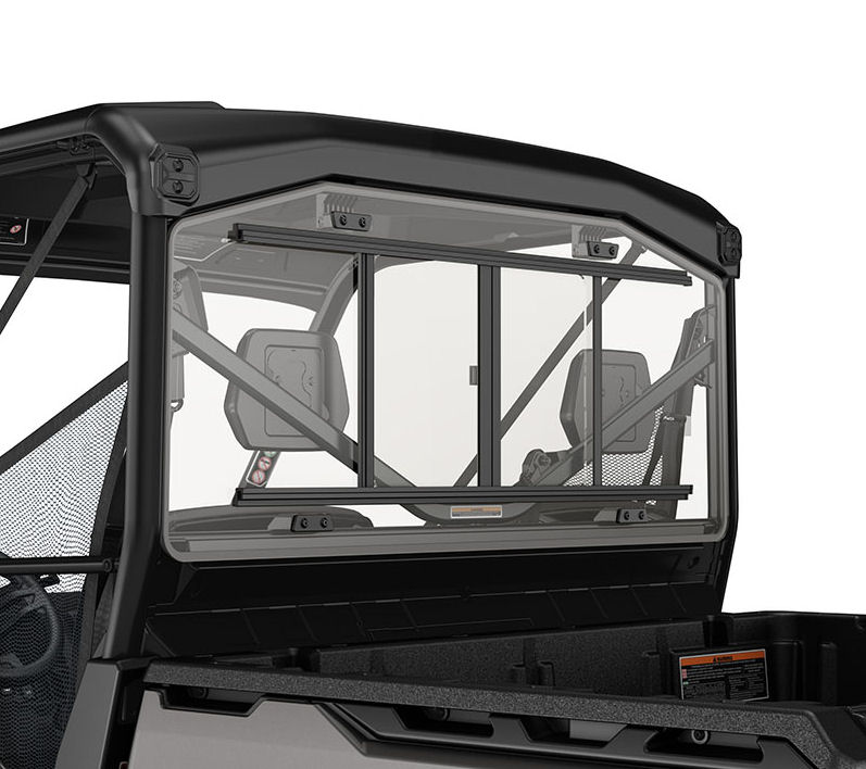 Genuine Can-am 2016 Defender Rear Glass Window w Sliding