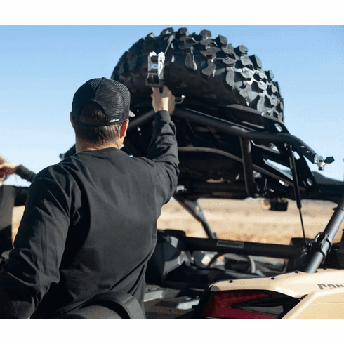 Can-Am | Maverick X3 | Maverick X3 Max | LinQ Pivoting Rack - Black