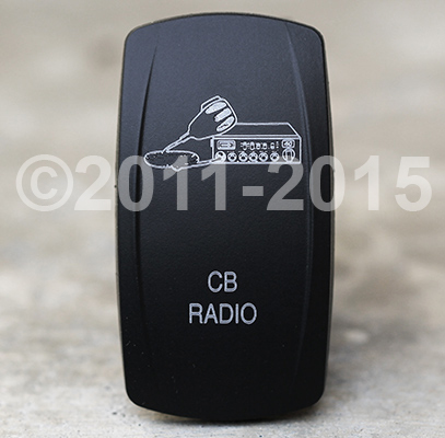Cb Radio - Dual Led Lighted Rocker Switch