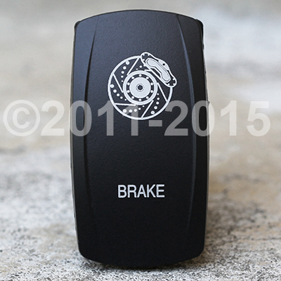 Disc Brakes - Dual Led Lighted Rocker Switch