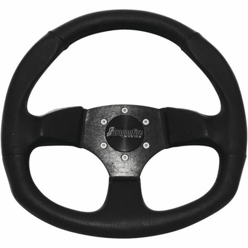 DragonFire Racing D-Shape Vinyl Steering Wheel