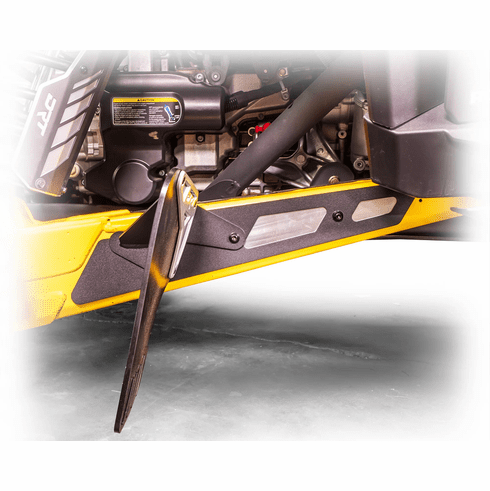 DRT | 2024+ Can-am Maverick R | Billet Rear Aluminum Rock Guards Kit