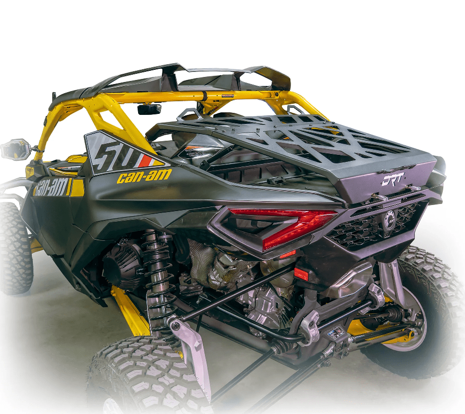 DRT | 2024+ Can-am Maverick R | Tire Carrier / Adventure Rack