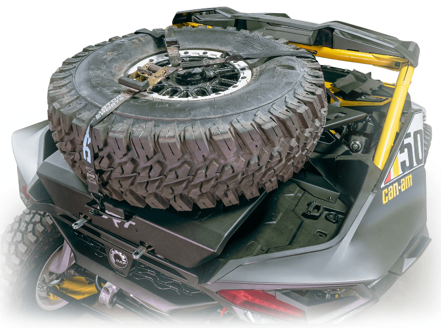 DRT | 2024+ Can-am Maverick R | Tire Carrier / Adventure Rack