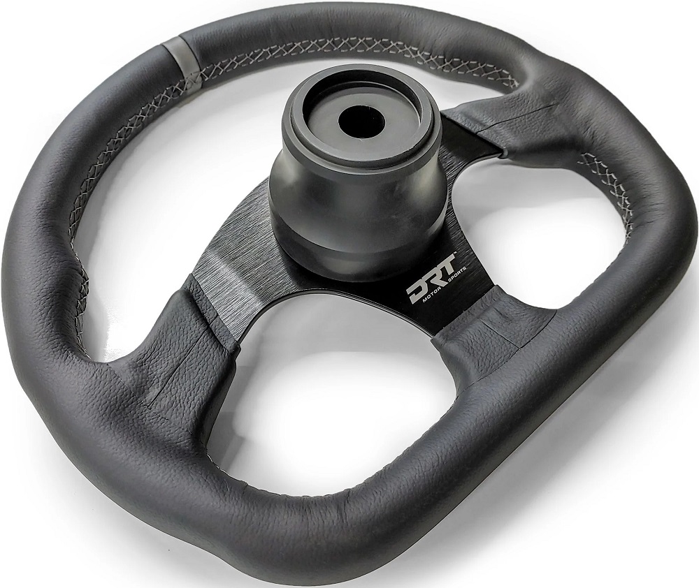 DRT | D-Shape Steering Wheel | Leather