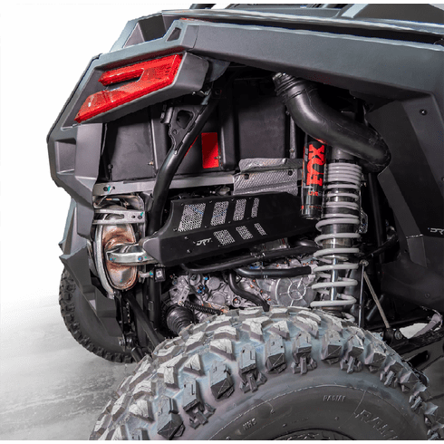 DRT Polaris RZR Turbo R 2022+ Aluminum Headpipe Shield