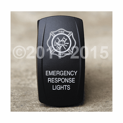 Emergency Response Lights - Dual Led Lighted Rocker Switch