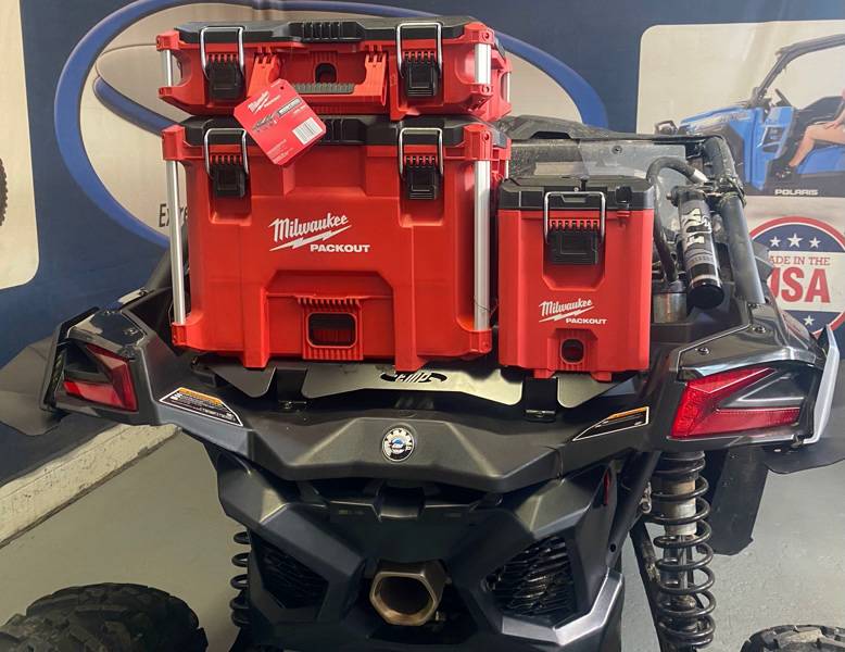 EMP Milwaukee "PACKOUT" Rack for Can-Am Maverick X3/Sport/Trail