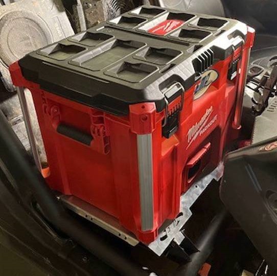 EMP Passenger Seat Milwaukee "PACKOUT" Rack for Can-Am Maverick X3 | X3 MAX