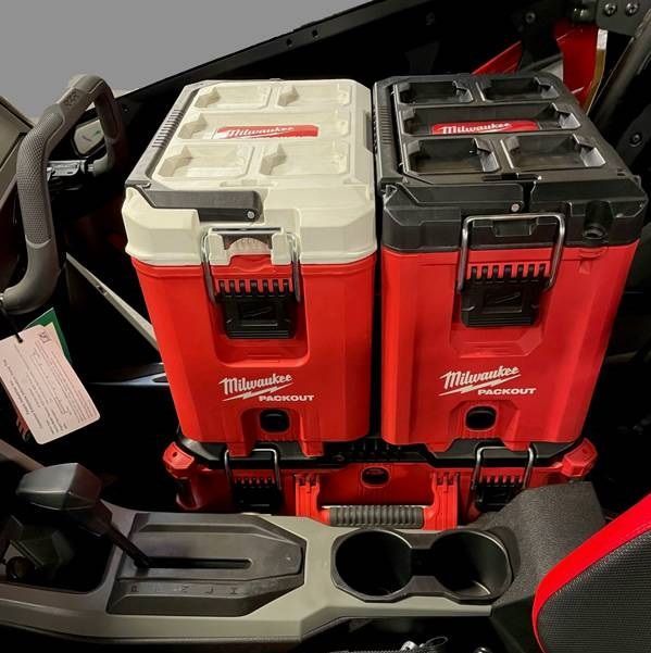 EMP Passenger Seat Milwaukee "PACKOUT" Rack for Polaris RZR Pro XP