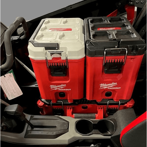EMP Passenger Seat Milwaukee "PACKOUT" Rack for Polaris RZR Pro XP