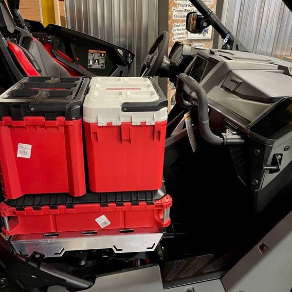 EMP Passenger Seat Milwaukee "PACKOUT" Rack for Polaris RZR Pro XP